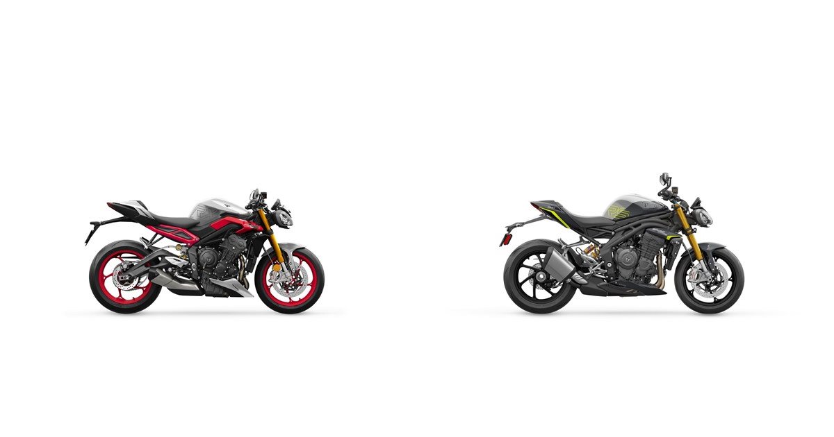 Triumph Street Triple 765 RX 2026 vs Triumph Speed Triple 1200 RS 2025