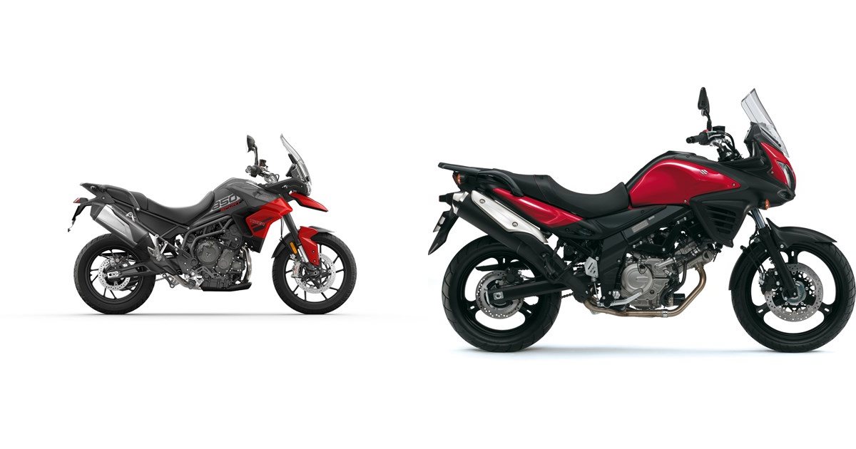 Triumph Tiger 850 Sport 2021 vs Suzuki V-Strom 650 2015