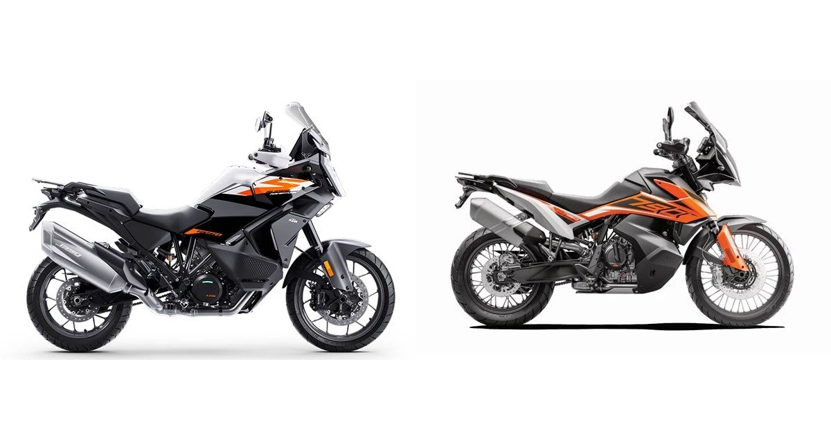 KTM 1390 Super Adventure S 2026 vs KTM 790 Adventure 2019