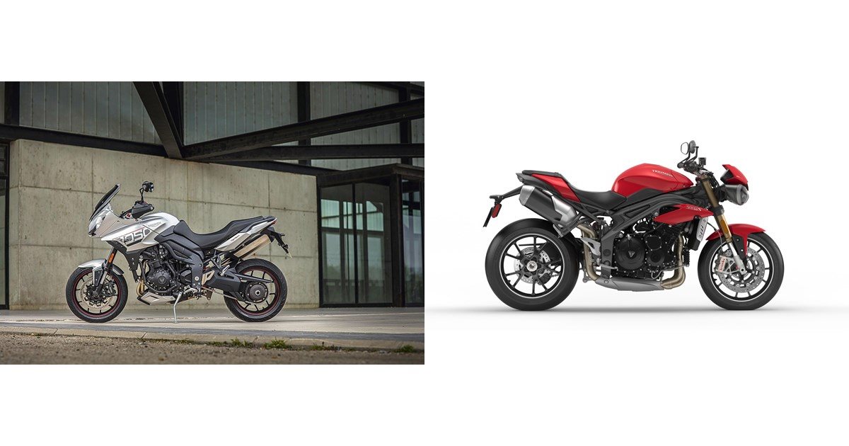 Triumph Tiger Sport 2018 vs Triumph Speed Triple S 2016