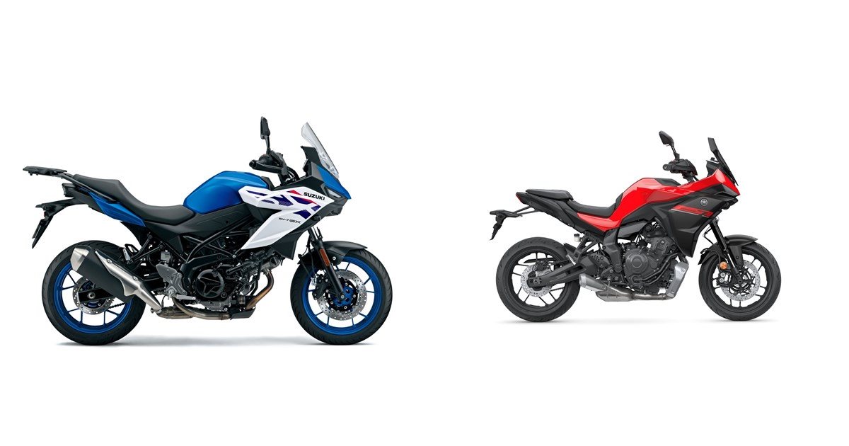 Motorrad Vergleich Suzuki SV-7GX 2026 vs. Yamaha Tracer 7 2026
