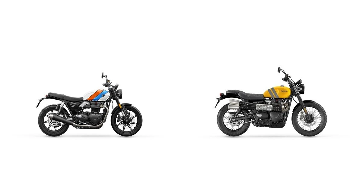 Triumph Speed Twin 900 2026 vs Triumph Scrambler 900 2024