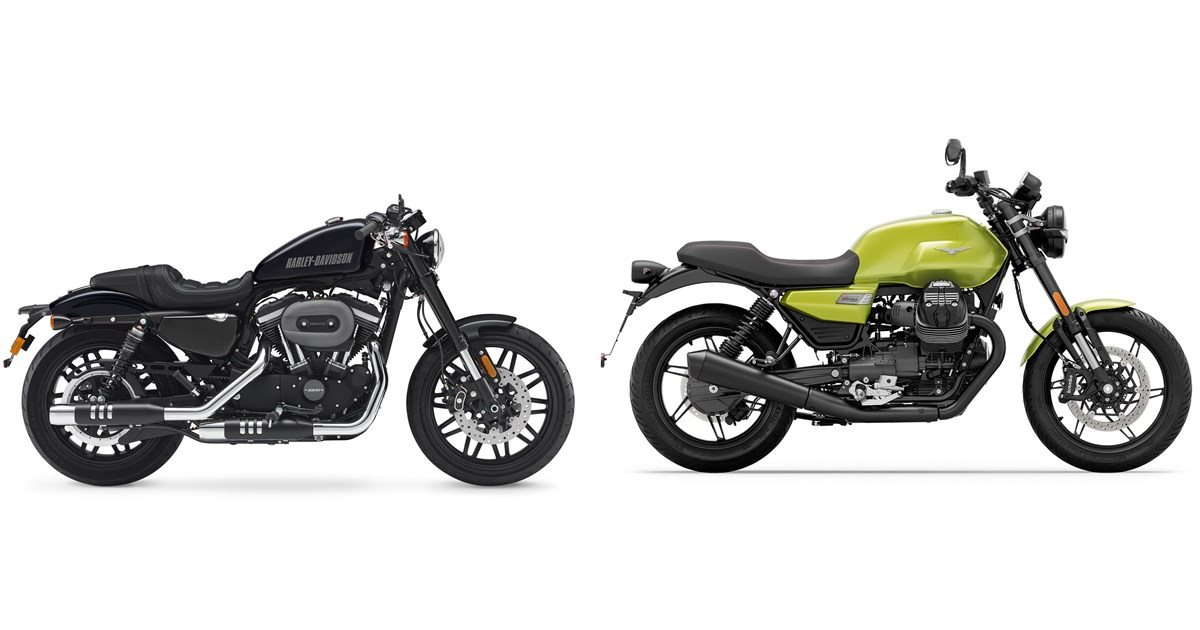 Motorrad Vergleich Harley-Davidson Sportster XL 1200CX Roadster 2018 vs ...