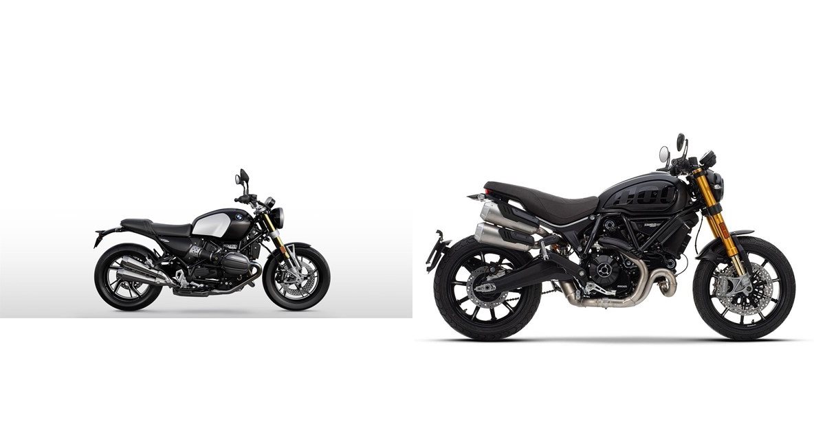 BMW R 12 nineT 2025 vs Ducati Scrambler 1100 Sport PRO 2024