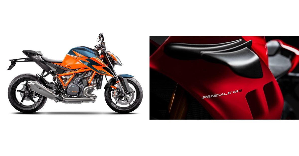 KTM 1290 Super Duke R 2020 vs Ducati Panigale V4 S 2020