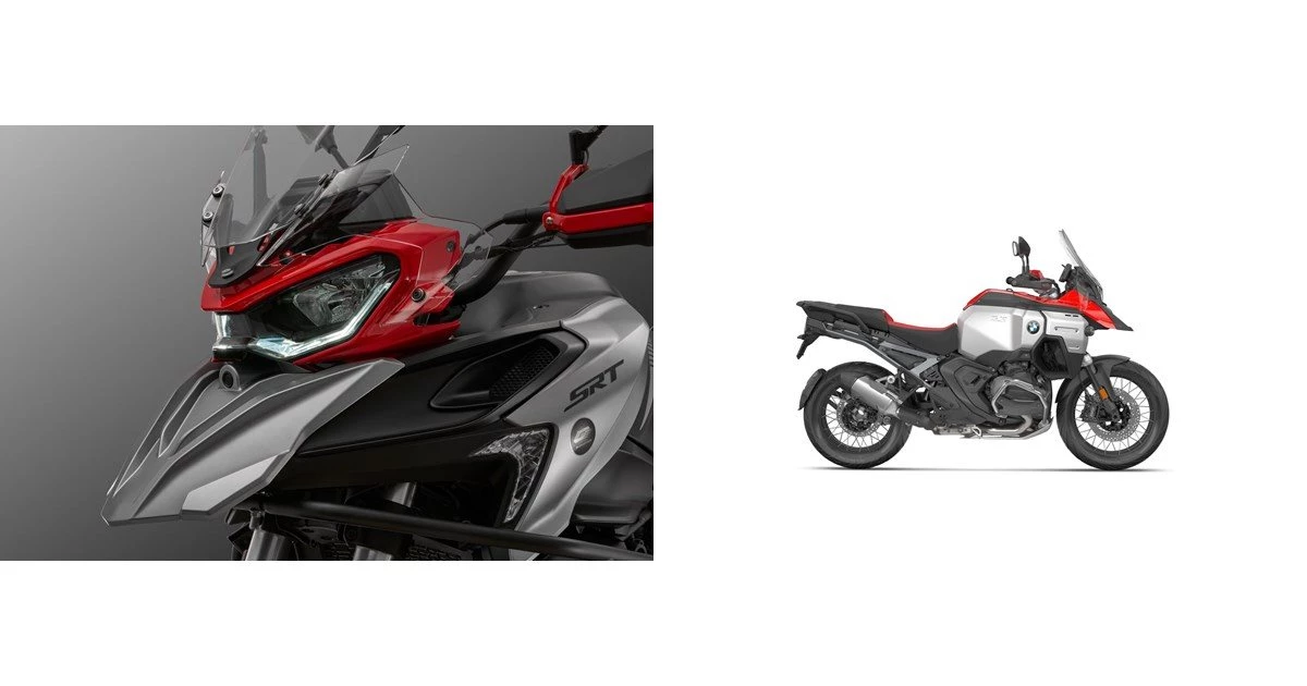 QJ Motor SRT 900 SX 2026 vs BMW R 1300 GS Adventure 2024