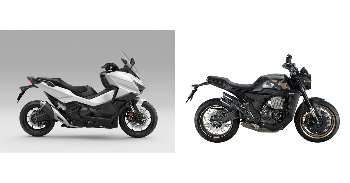 Honda Forza 750 2026 vs Zontes 350 GK 2022