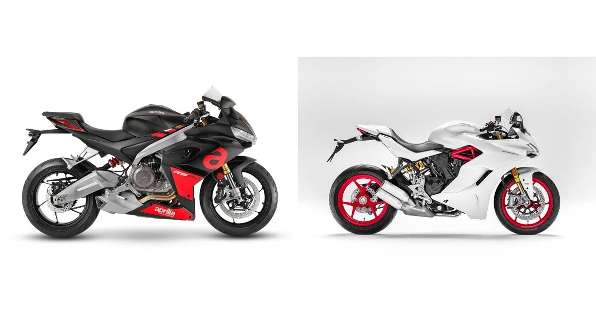 Aprilia RS 660 2024 vs Ducati SuperSport S 2017