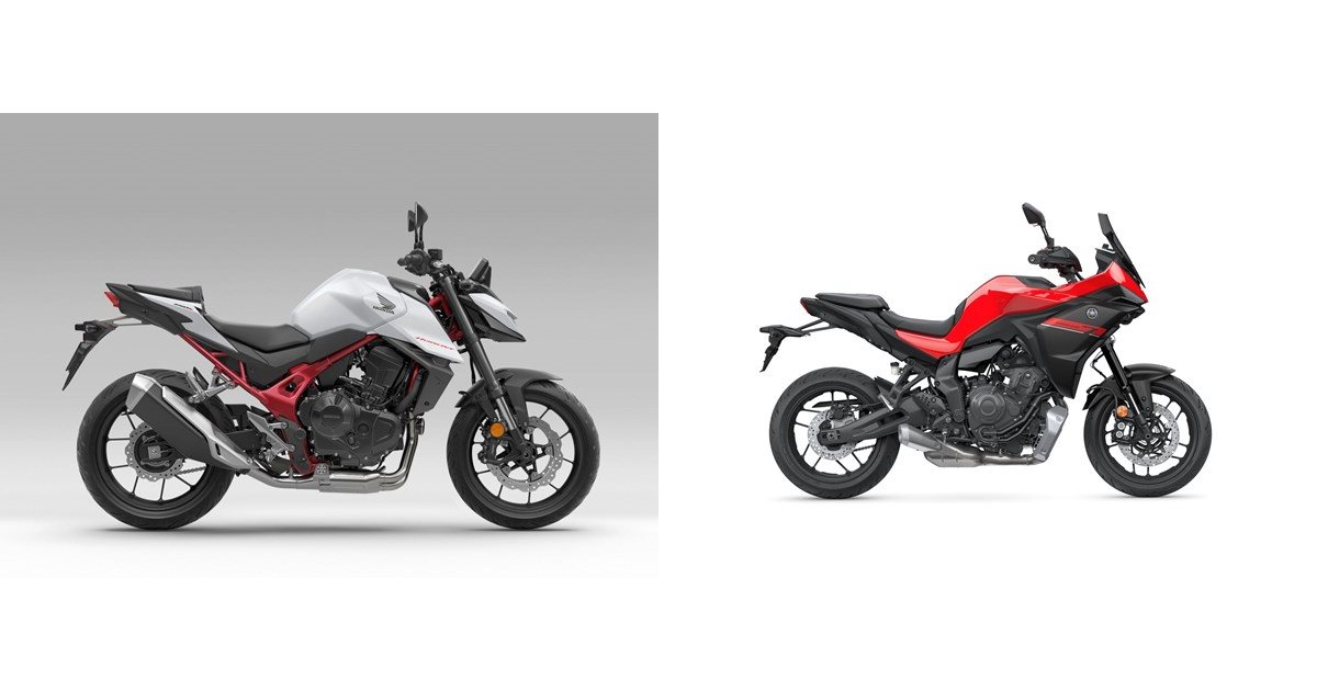 Honda CB750 Hornet 2025 vs Yamaha Tracer 7 2025