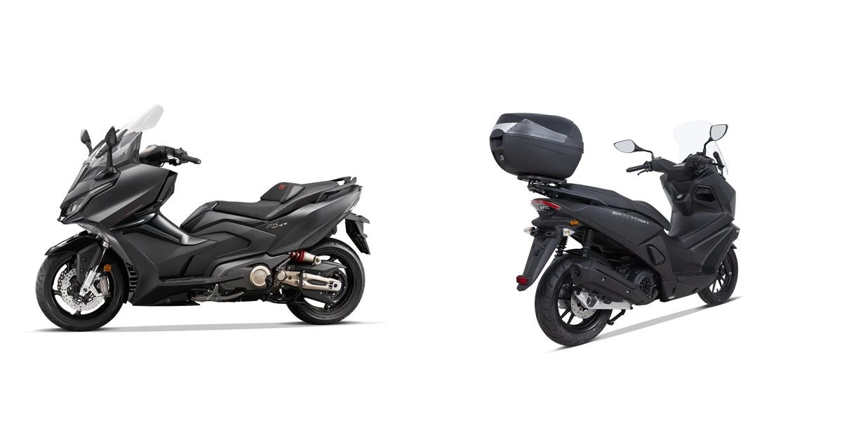 Kymco AK 575i ABS Premium 2026 vs Kymco Sky Town 125i ABS 2026