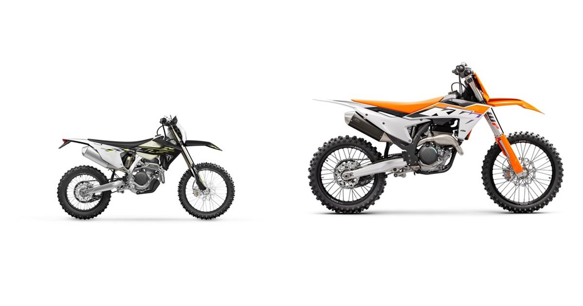 Triumph TF 250-E 2026 vs KTM 250 SX-F 2023