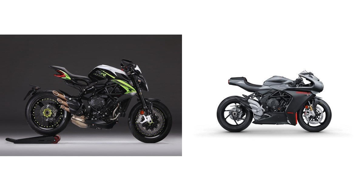 MV Agusta Dragster 800 RR 2020 vs MV Agusta Superveloce 800 2024