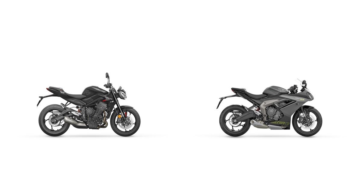 Triumph Street Triple 765 R 2025 vs Triumph Daytona 660 2024