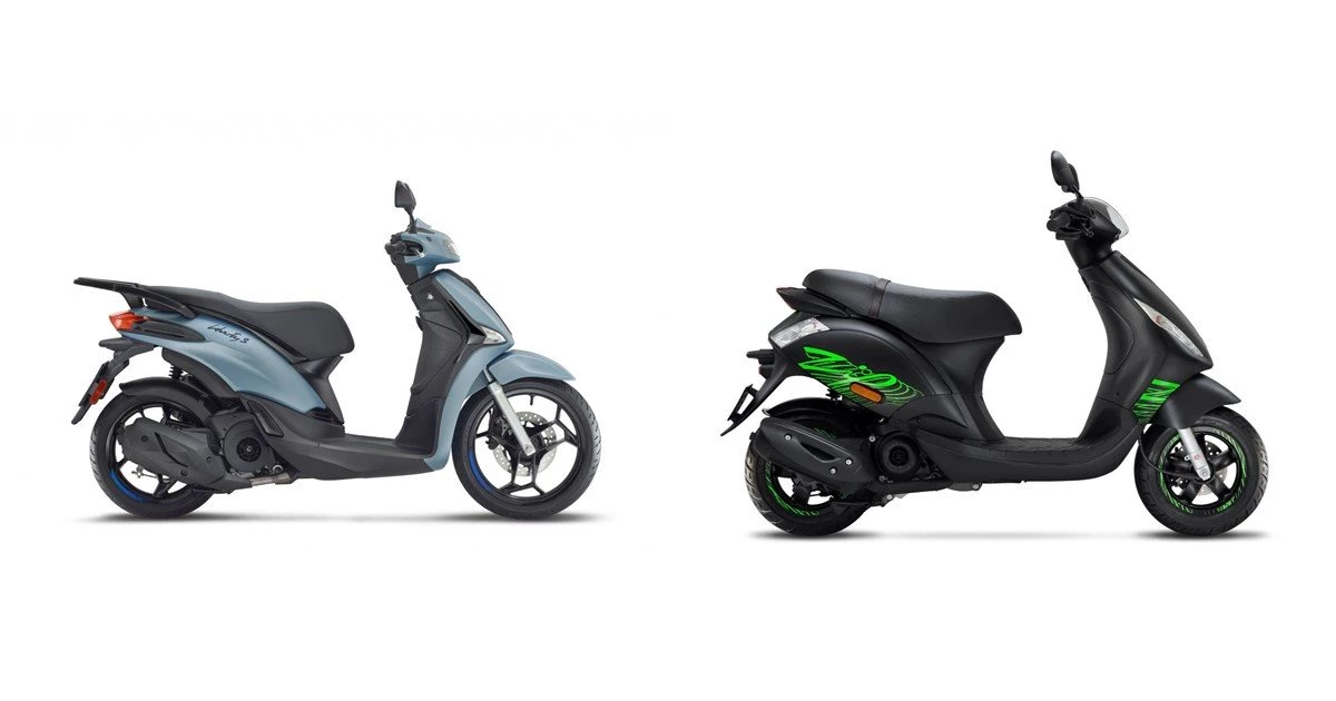 Piaggio Liberty 50 S 2025 vs Piaggio Zip 50 Special Edition 2025