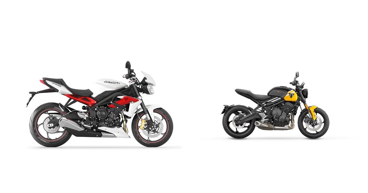 Triumph Street Triple 675 R 2014 vs Triumph Trident 660 2025