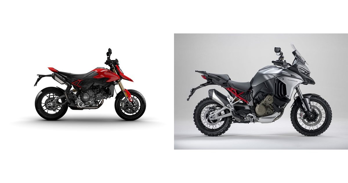 Ducati Hypermotard V2 2026 vs Ducati Multistrada V4 S 2021