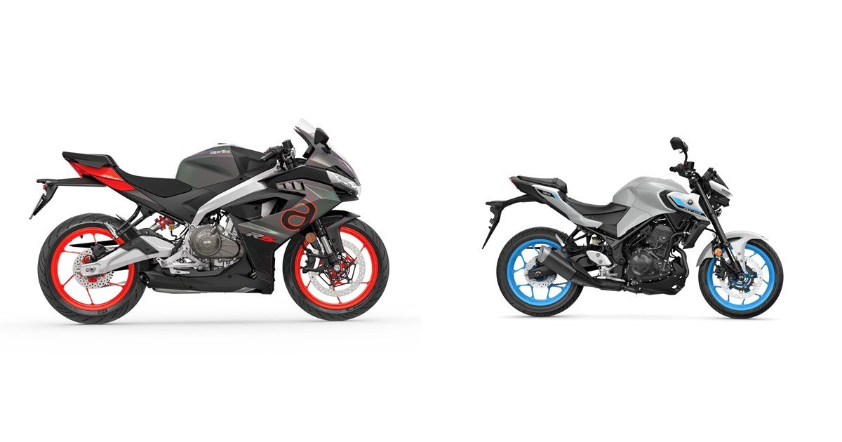 Aprilia RS 457 2025 vs Yamaha MT-03 2025