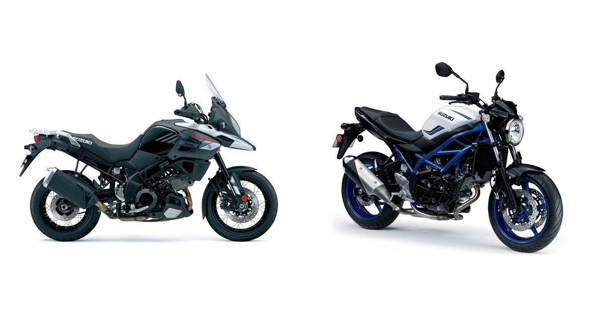 Suzuki V-Strom 1000 XT 2018 vs Suzuki SV 650 2019