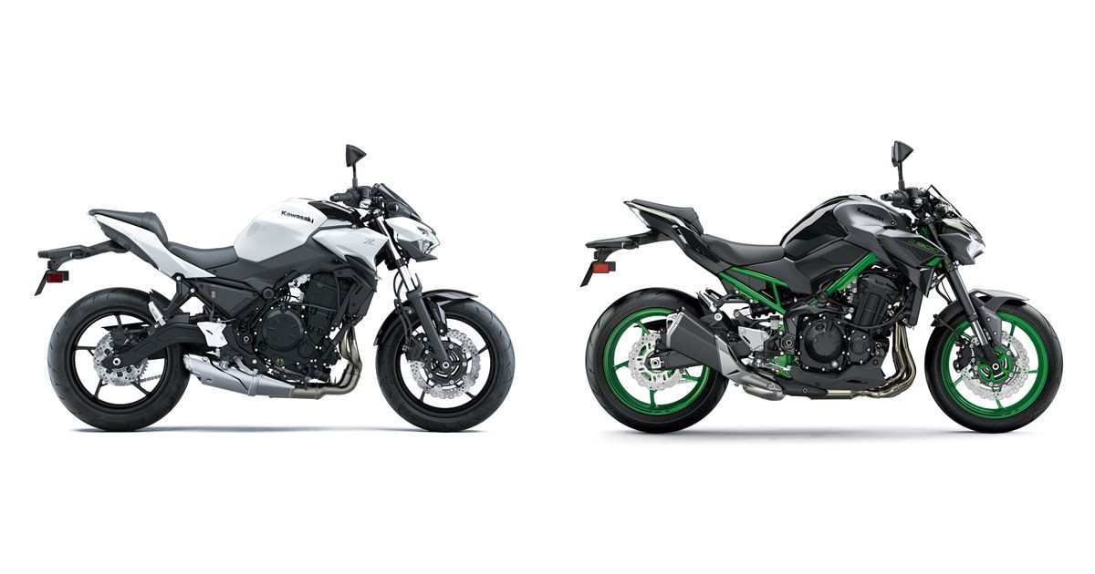 Kawasaki Z650 2026 vs Kawasaki Z900 2023