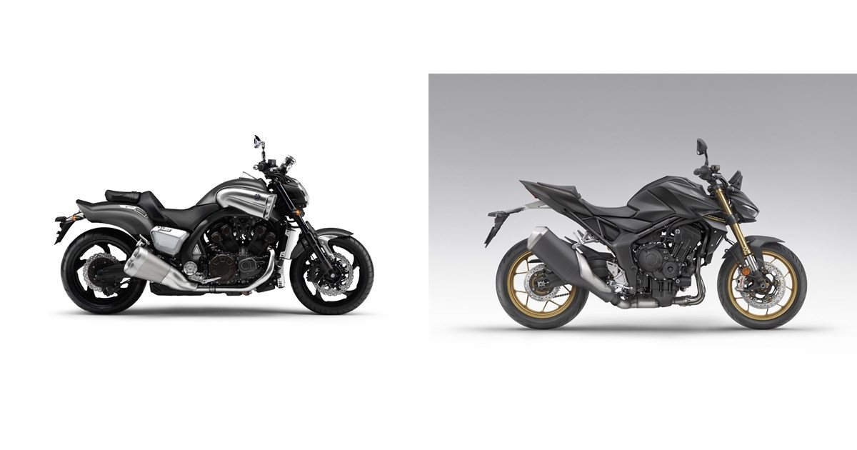 Yamaha V-MAX 2016 vs Honda CB1000 Hornet SP 2025