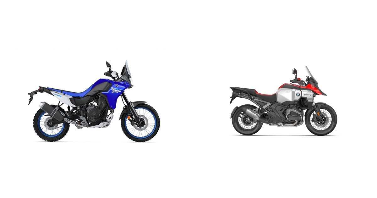 Motorrad Vergleich Yamaha Tenere 700 2025 vs. BMW R 1300 GS Adventure 2024