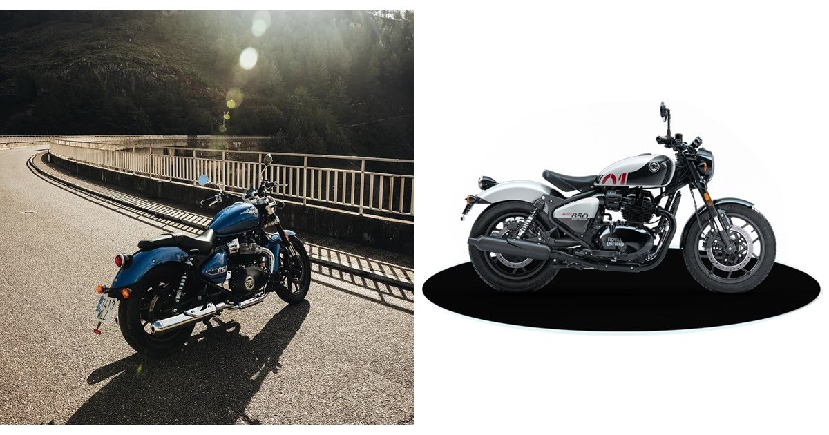 Motorrad Vergleich Royal Enfield Super Meteor 650 2025 vs. Royal ...
