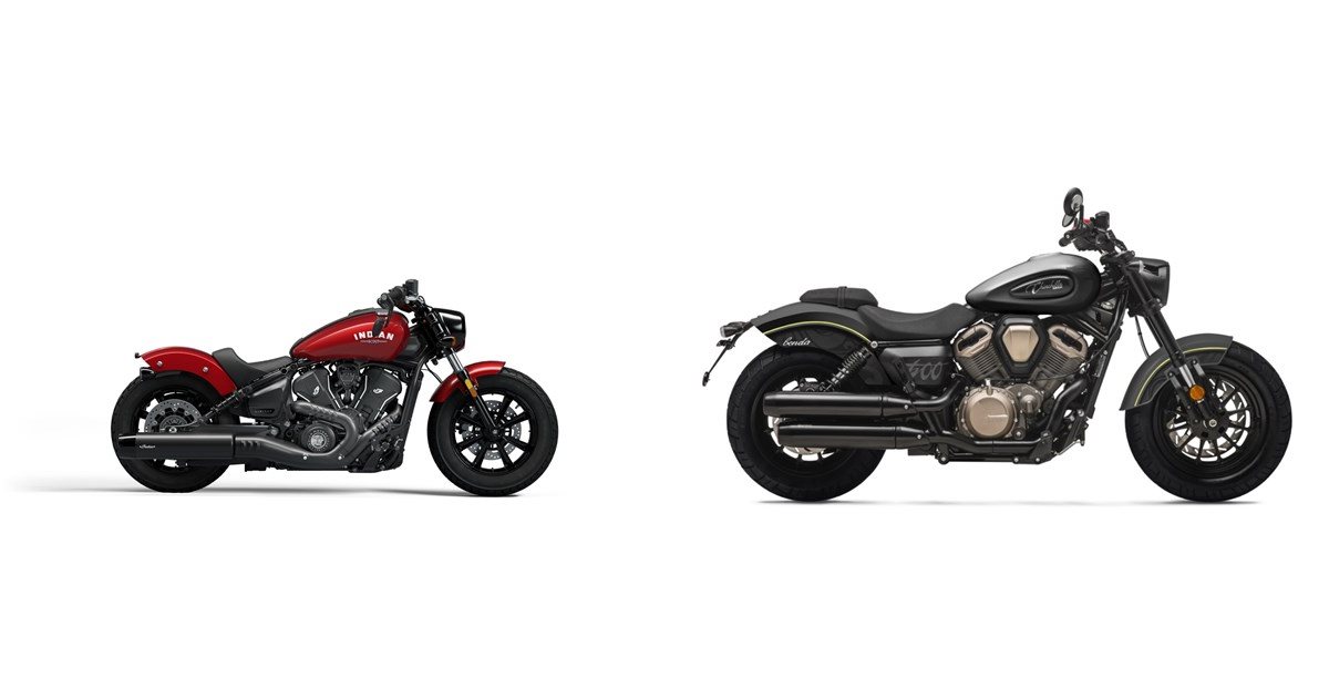 Indian Scout Bobber 2025 vs Benda Chinchilla 500 2025