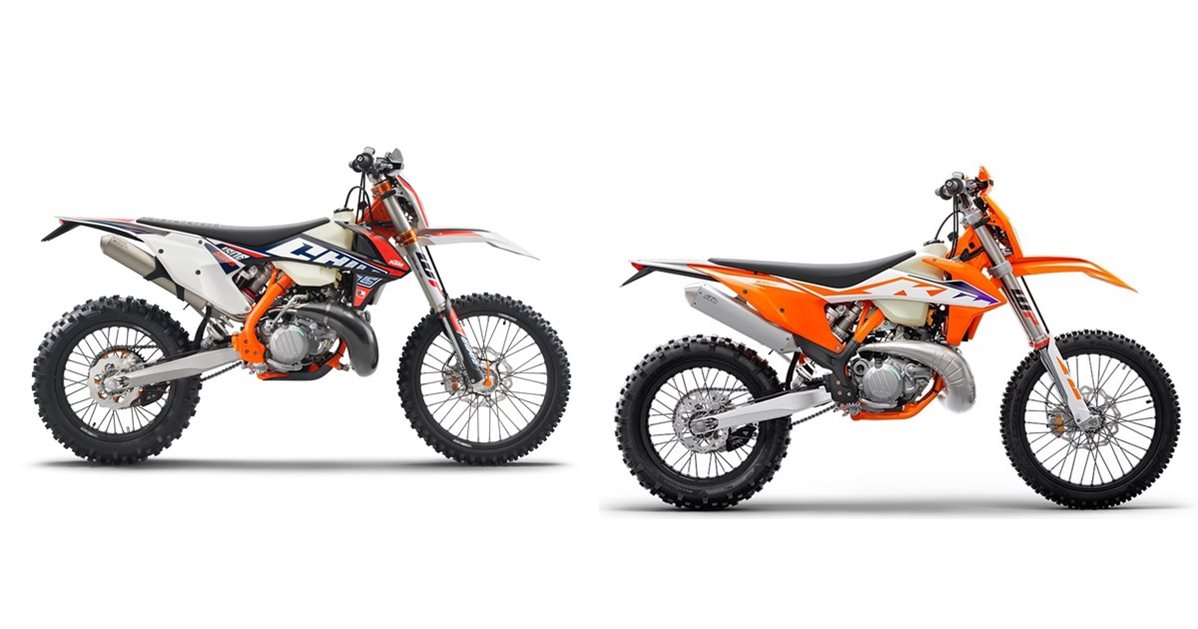 KTM 300 EXC TPI Sixdays 2019 vs KTM 300 EXC 2023