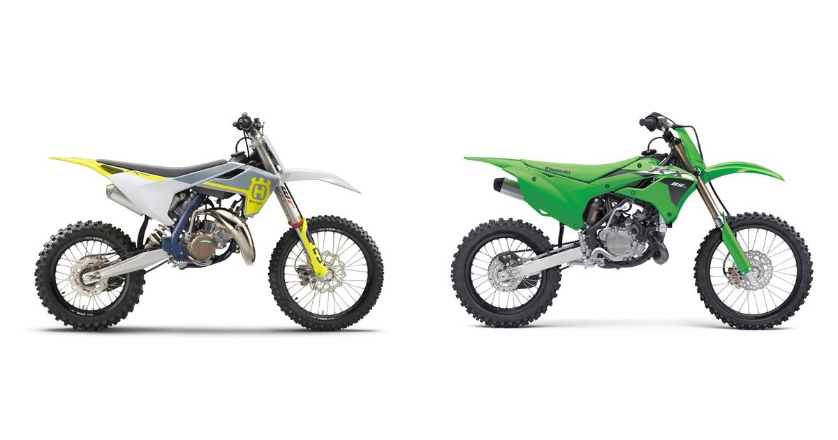 Husqvarna TC 85 2023 vs Kawasaki KX 85 II 2024