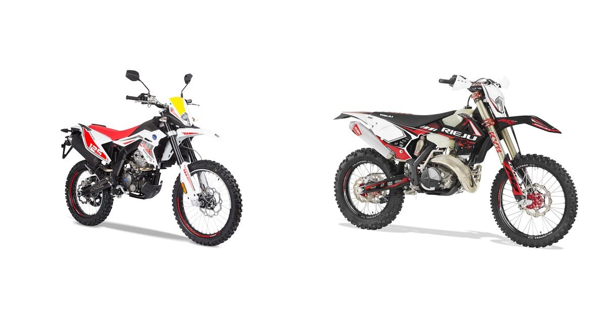FB Mondial SMX 125i Enduro 2019 vs Rieju MR PRO 2021