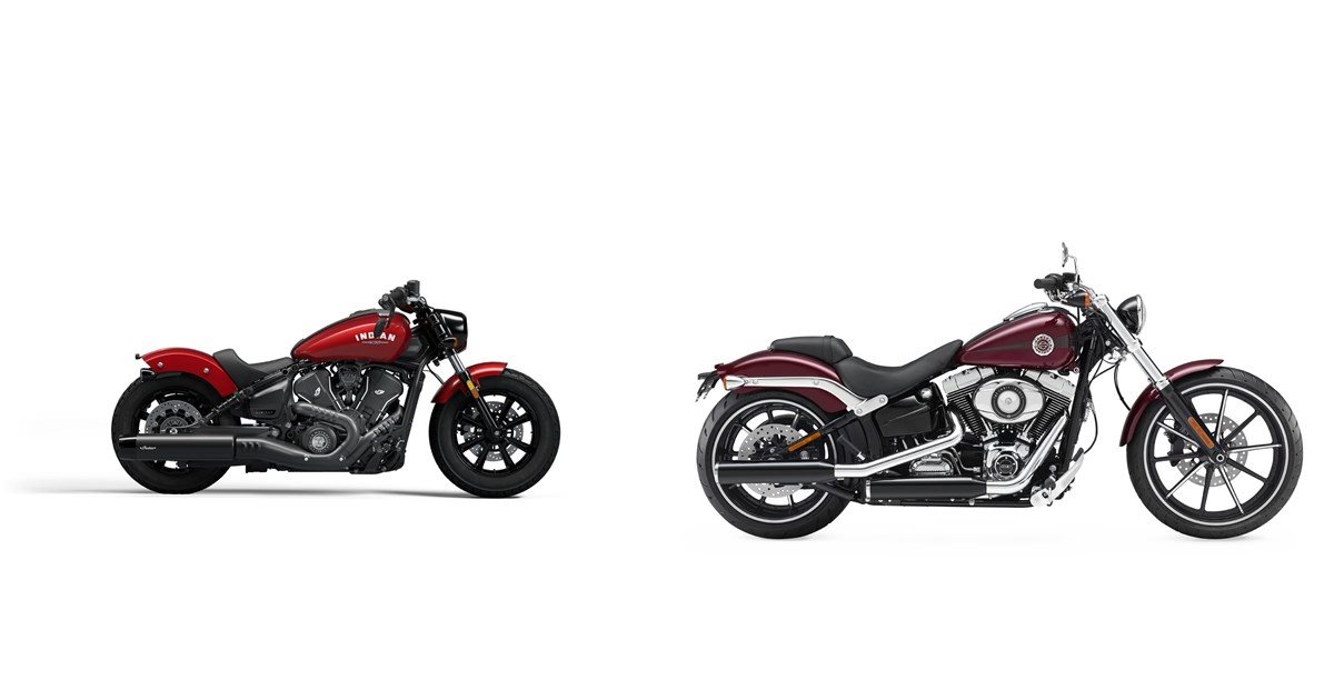 Indian Scout Bobber 2025 vs Harley-Davidson Softail Breakout FXSB 2015