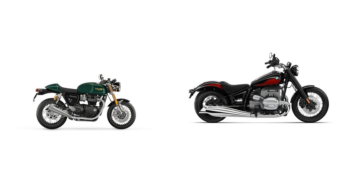 Triumph Thruxton Final Edition 2024 vs BMW R 18 2024