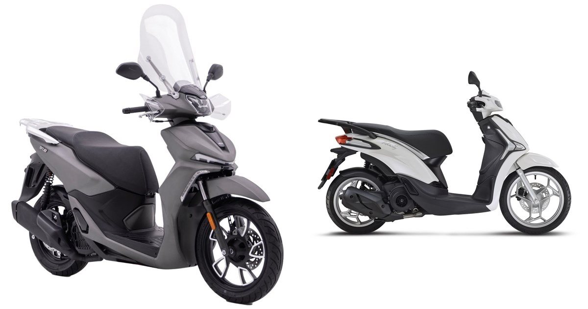 Voge SR16 125i 2024 vs Piaggio Liberty 125 2025