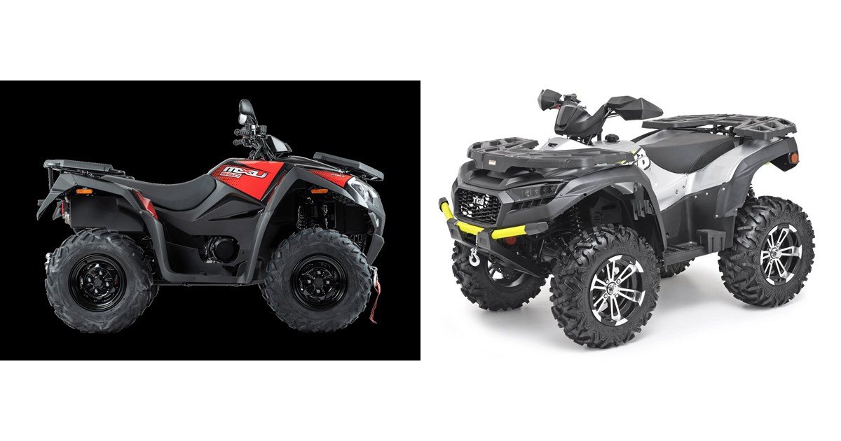 Kymco MXU 550i T Offroad 2020 vs TGB Blade 600 FL SE EPS Silver Edition ...