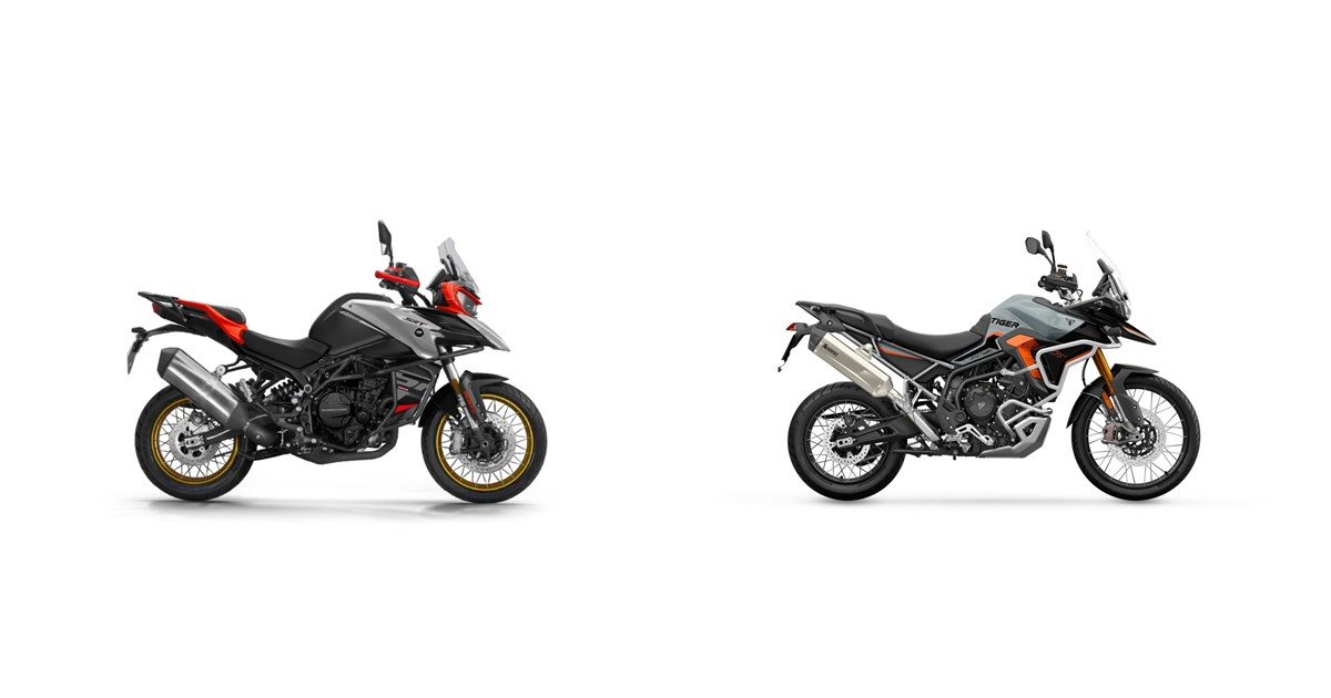 QJ Motor SRT 900 SX 2025 vs Triumph Tiger 900 Desert Edition 2026