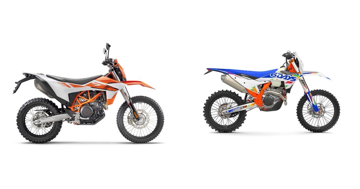 KTM 690 Enduro R 2026 vs KTM 500 EXC-F SIX DAYS 2026
