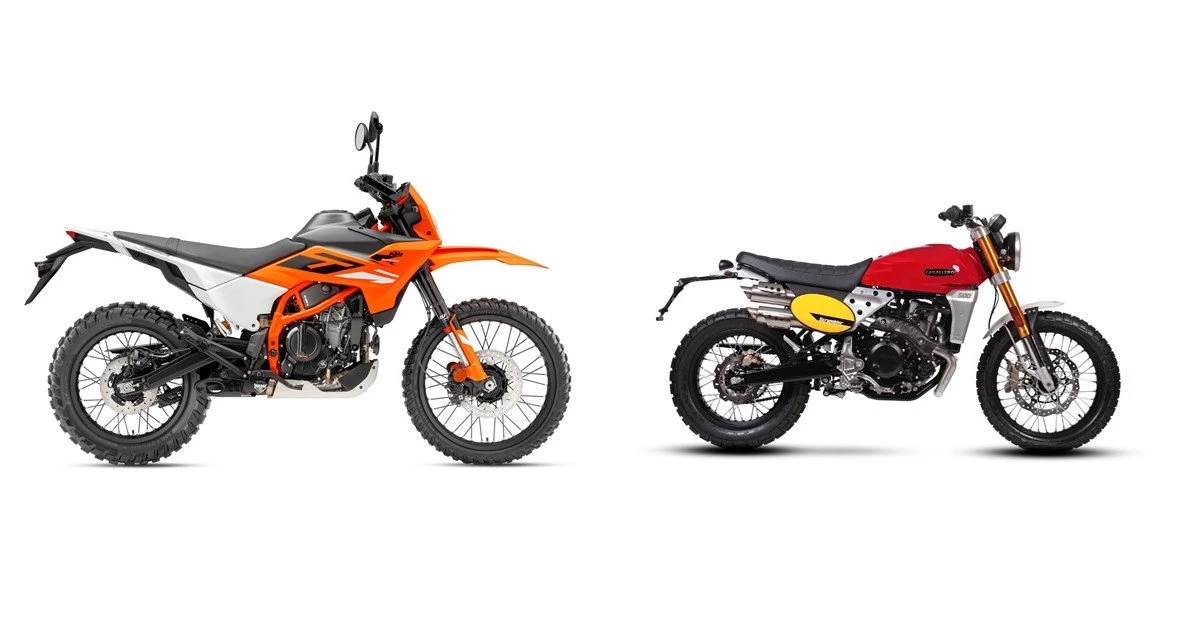 KTM 390 Enduro R 2025 vs Fantic Caballero Scrambler 500 2020