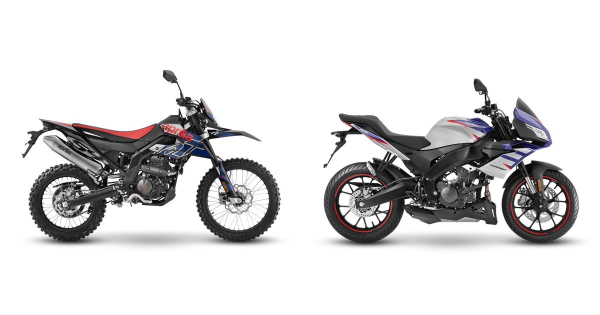 Aprilia RX 125 2026 vs Aprilia Tuono 125 2026