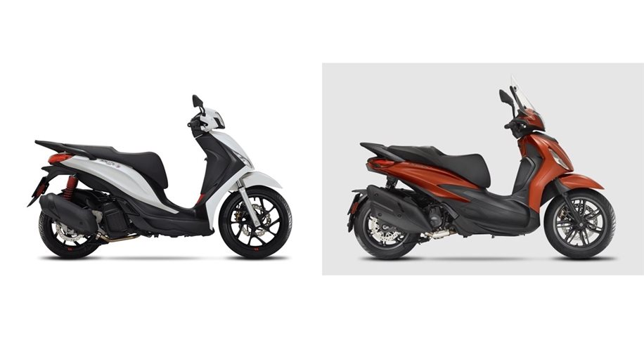 Piaggio Medley 125 S 2025 vs Piaggio Beverly 400 S 2024