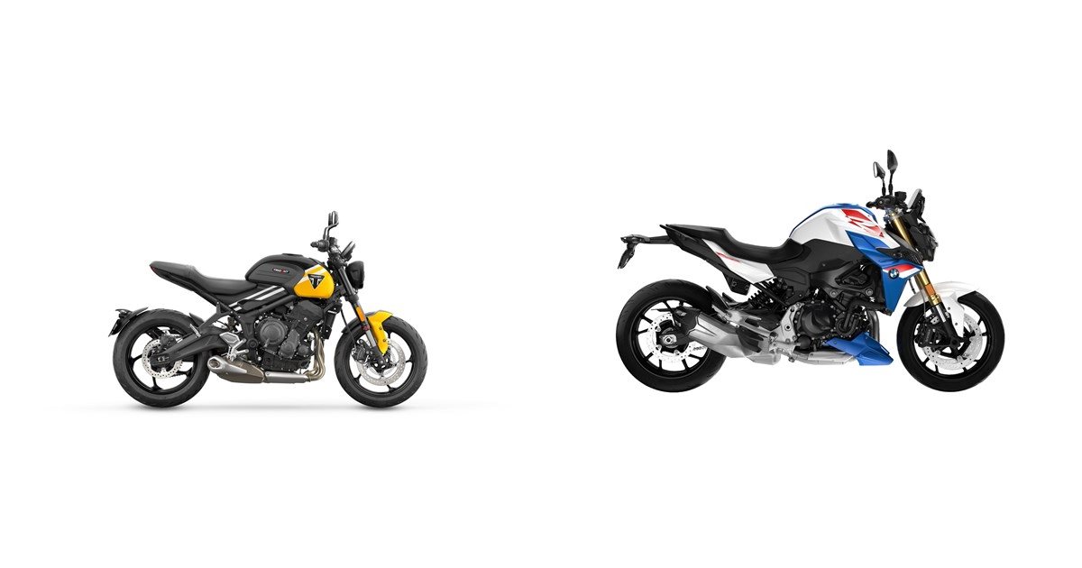 Motorrad Vergleich Triumph Trident 660 2026 vs. BMW F 900 R 2024