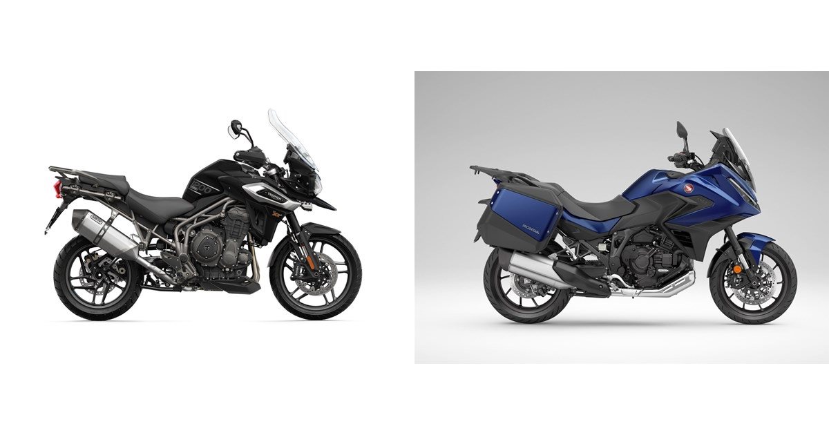 Triumph Tiger 1200 XRT 2020 vs Honda NT1100 DCT 2025