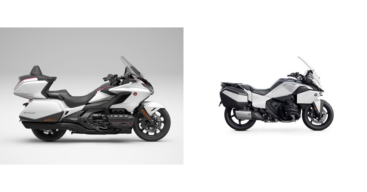 Honda GL 1800 Goldwing Tour DCT 2024 vs BMW R 1300 RT 2025