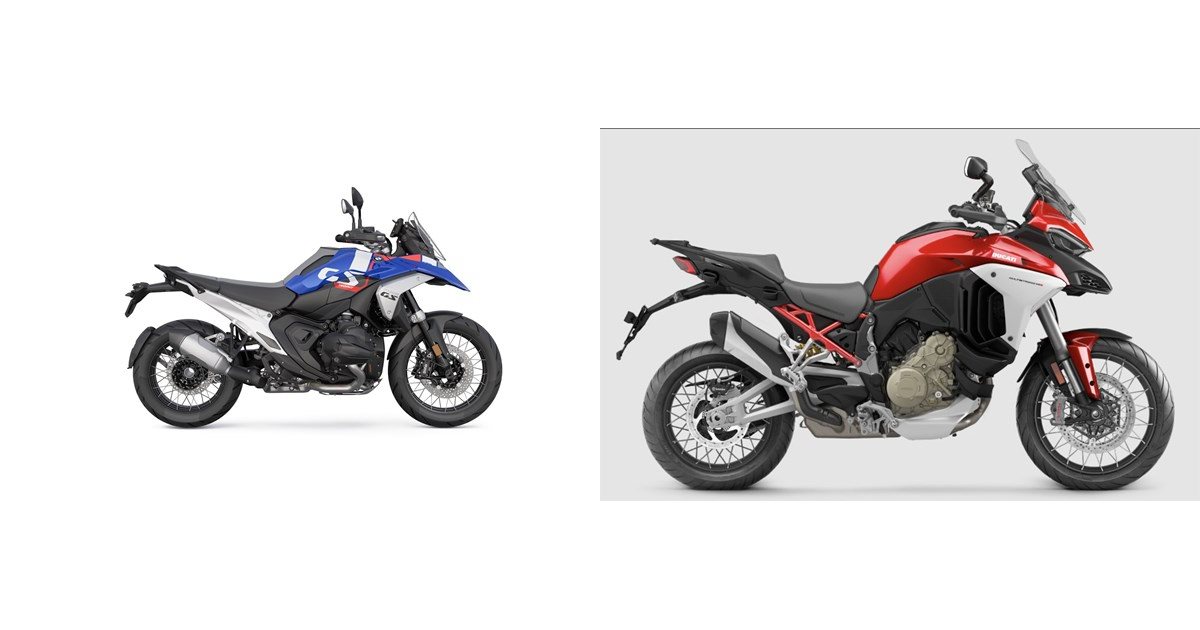 Motorrad Vergleich BMW R 1300 GS 2025 vs. Ducati Multistrada V4 S 2024