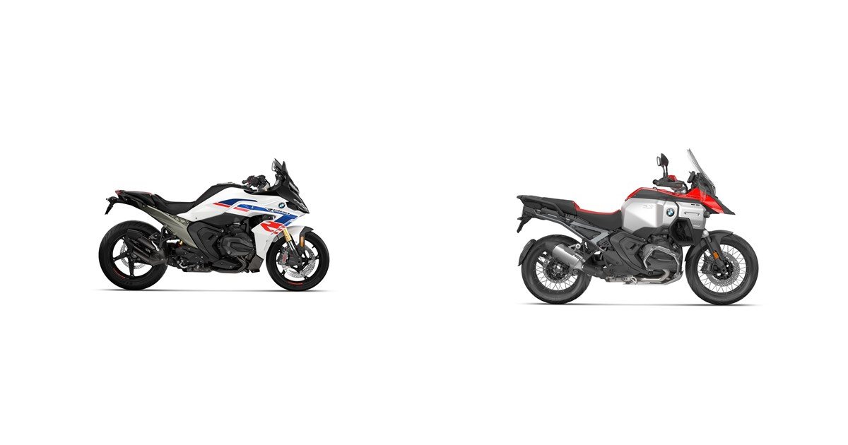 Motorrad Vergleich BMW R 1300 RS 2026 vs. BMW R 1300 GS Adventure 2024