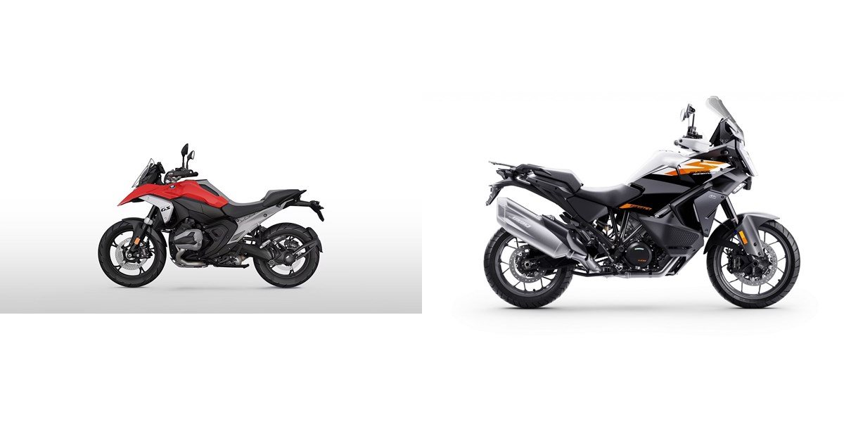 Motorrad Vergleich BMW R 1300 GS 2026 vs. KTM 1390 Super Adventure S ...