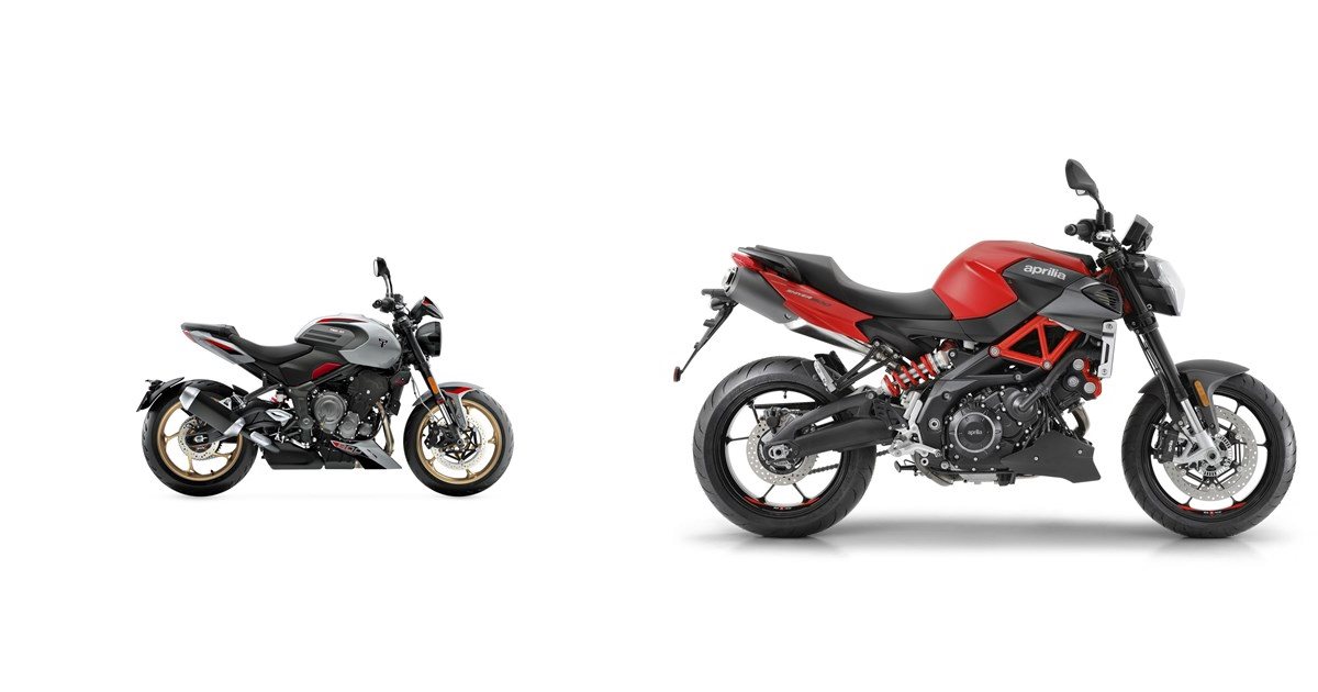 Comparaison des motos Triumph Trident 800 2026 VS. Aprilia Shiver 900 2020