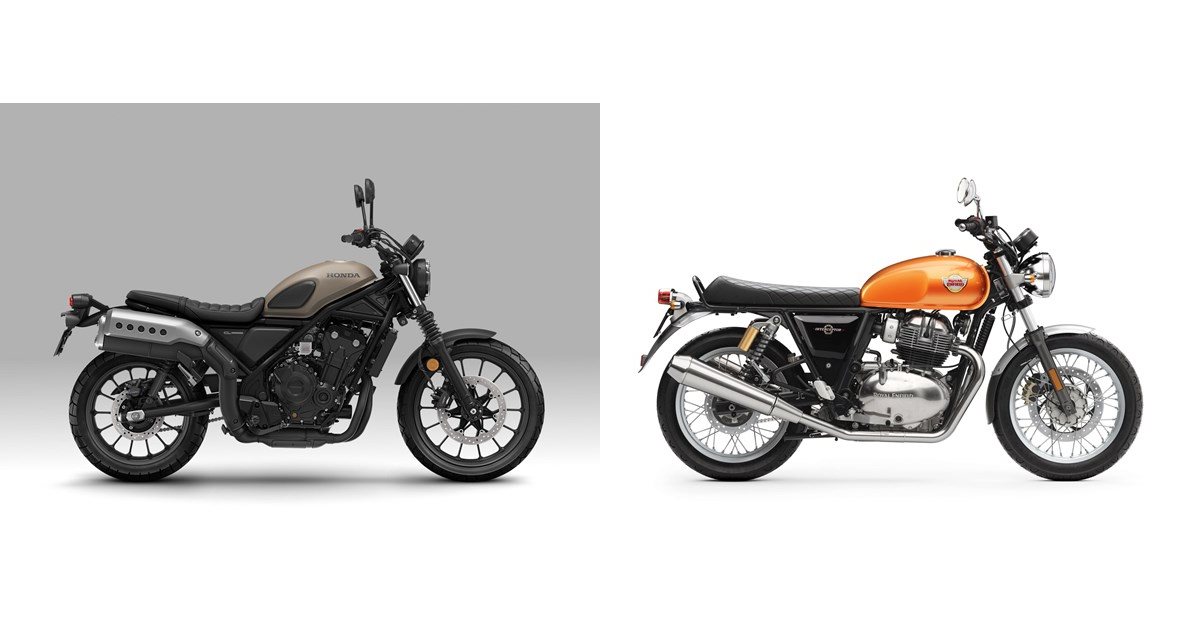 Honda CL500 2026 vs Royal Enfield Interceptor 650 2019