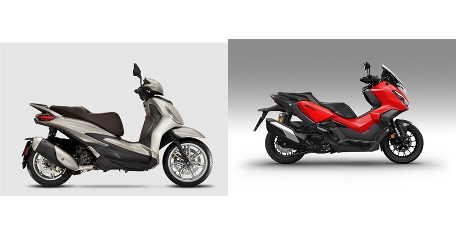 Piaggio Beverly 300 2023 vs Honda ADV350 2025