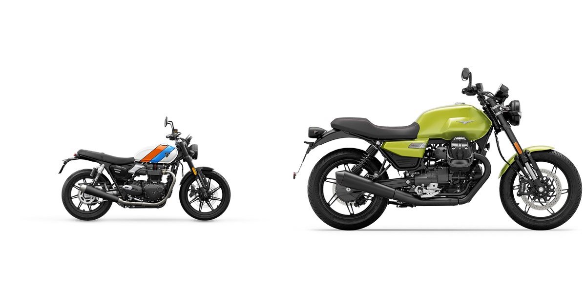 Triumph Speed Twin 900 2026 vs Moto Guzzi V7 Sport 2025