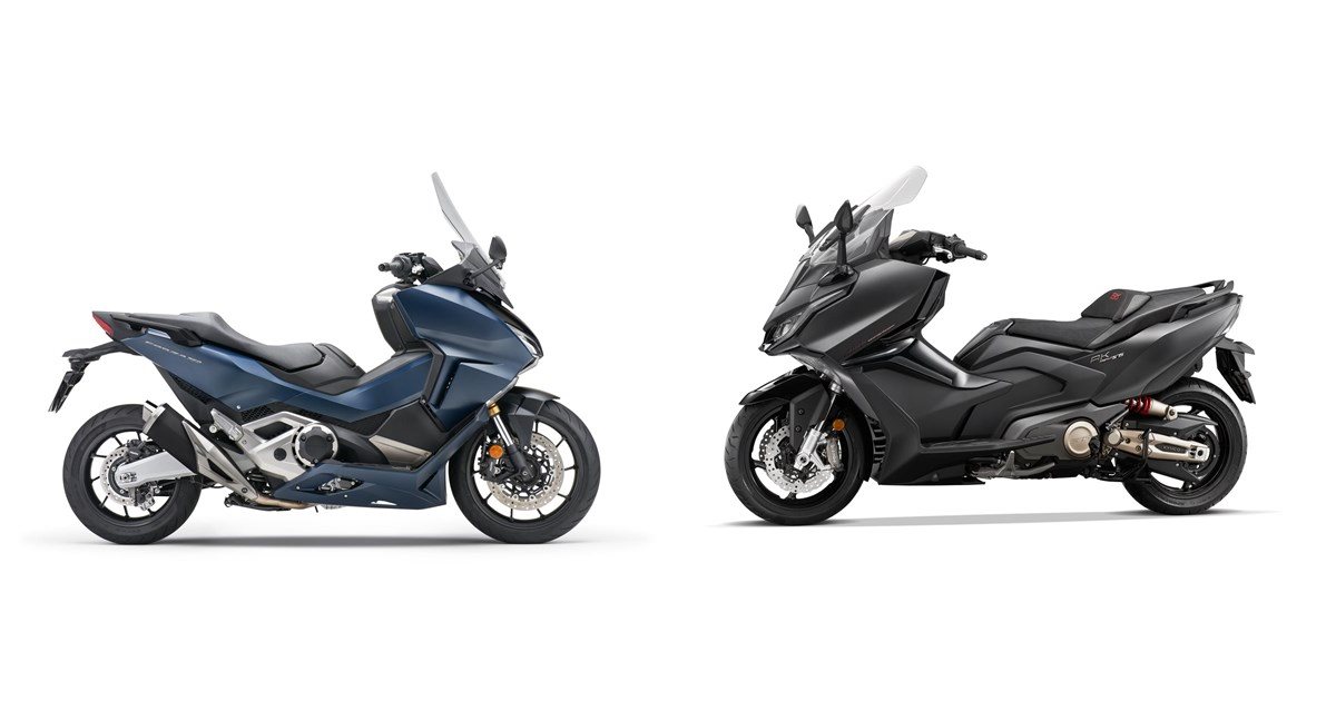 Honda Forza 750 2022 vs Kymco AK 575i ABS Premium 2026